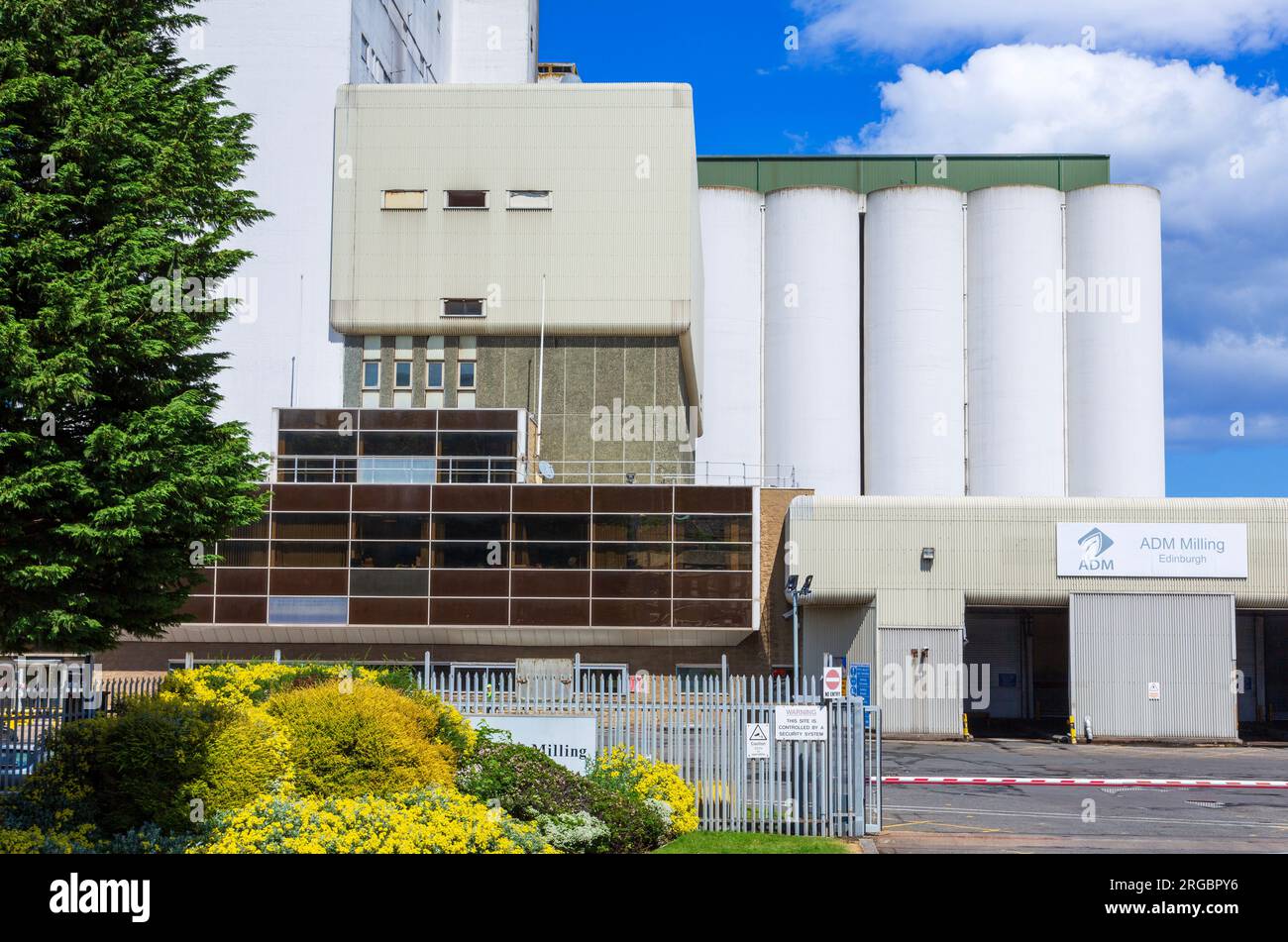 ADM Milling, Leith, Edinburgh, Scotland, United Kingdom Stock Photo - Alamy
