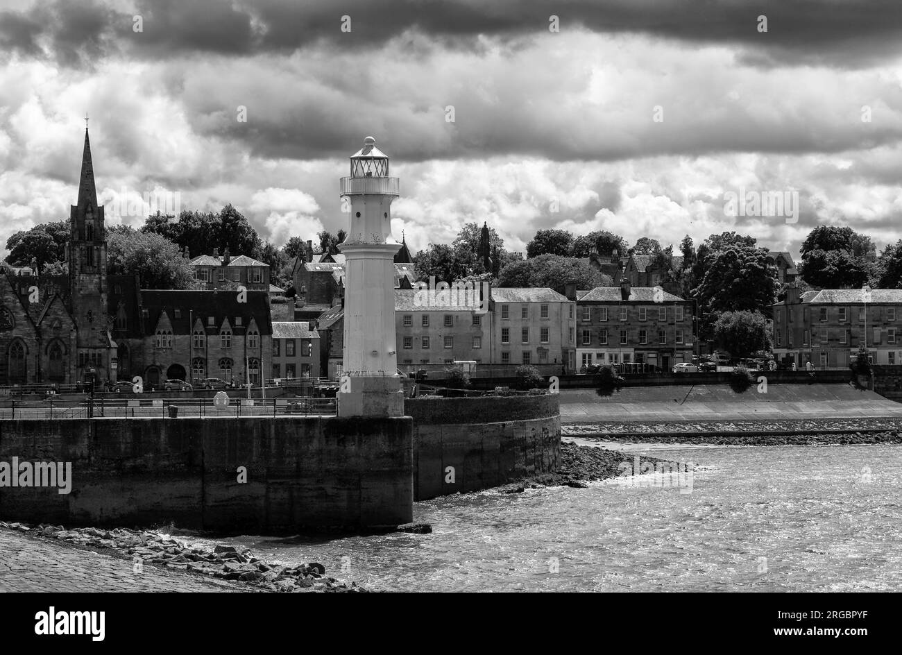 Edinburgh lighthouse hi-res stock photography and images - Alamy