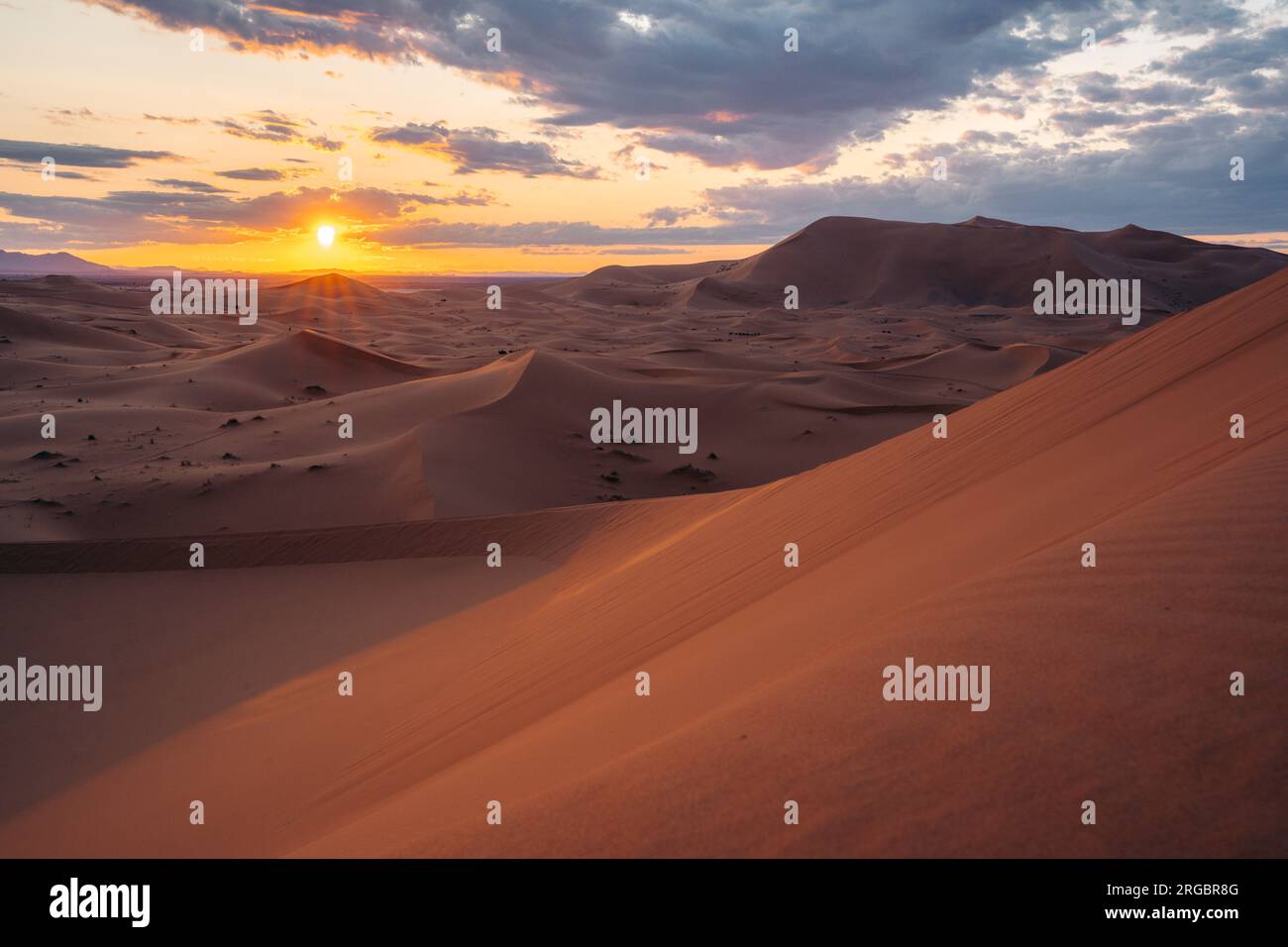 Sahara Morocco: Majestic desert expanse, offering golden dunes ...
