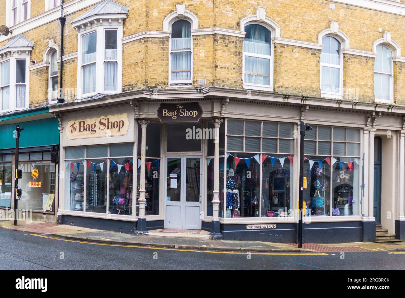 The Bag Shop in Shanklin Old Village in the Isle of Wight, England,UK ...