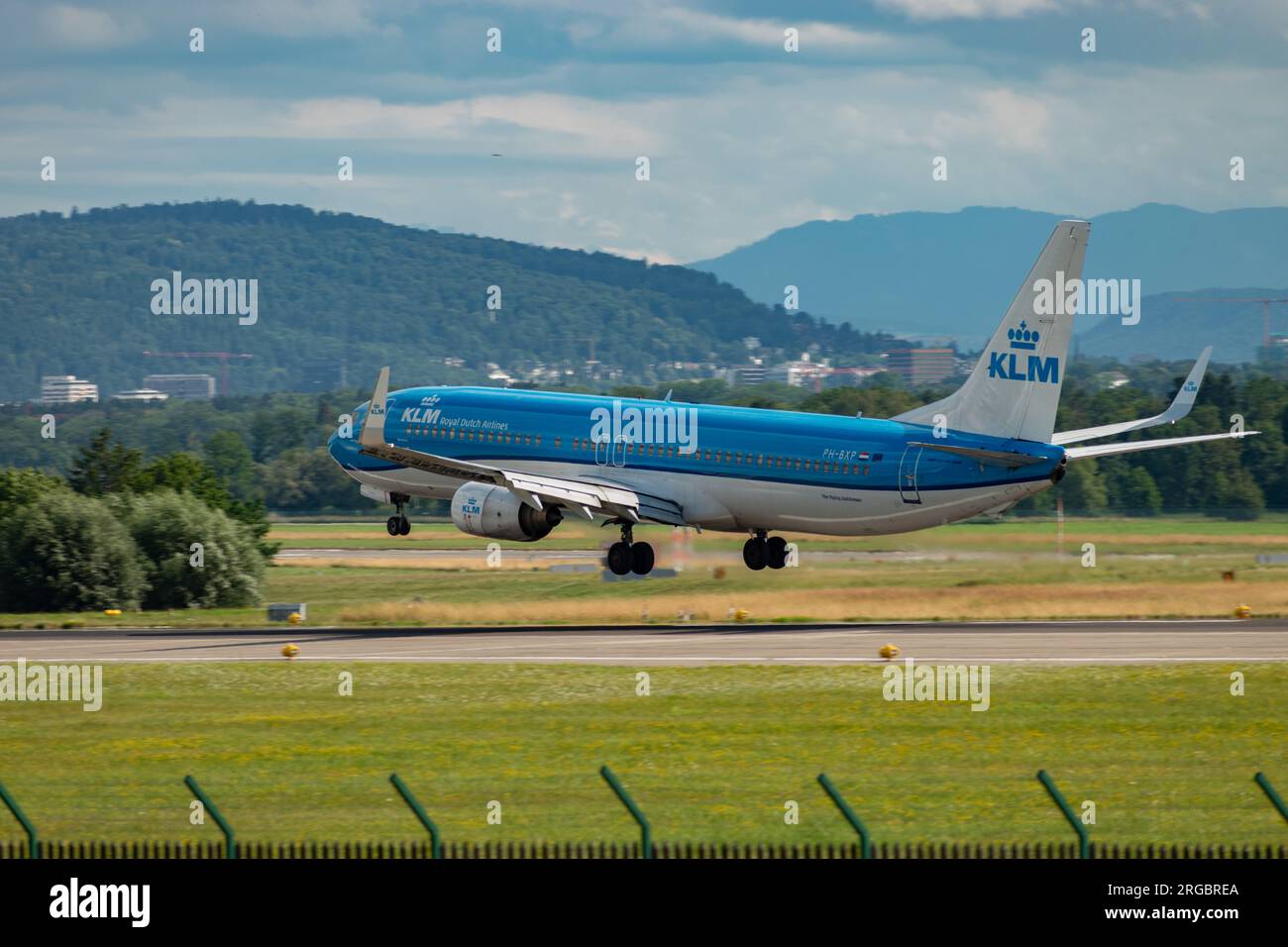 Zurich, Switzerland, July 13, 2023 PH-BXP KLM Royal Dutch Airlines ...