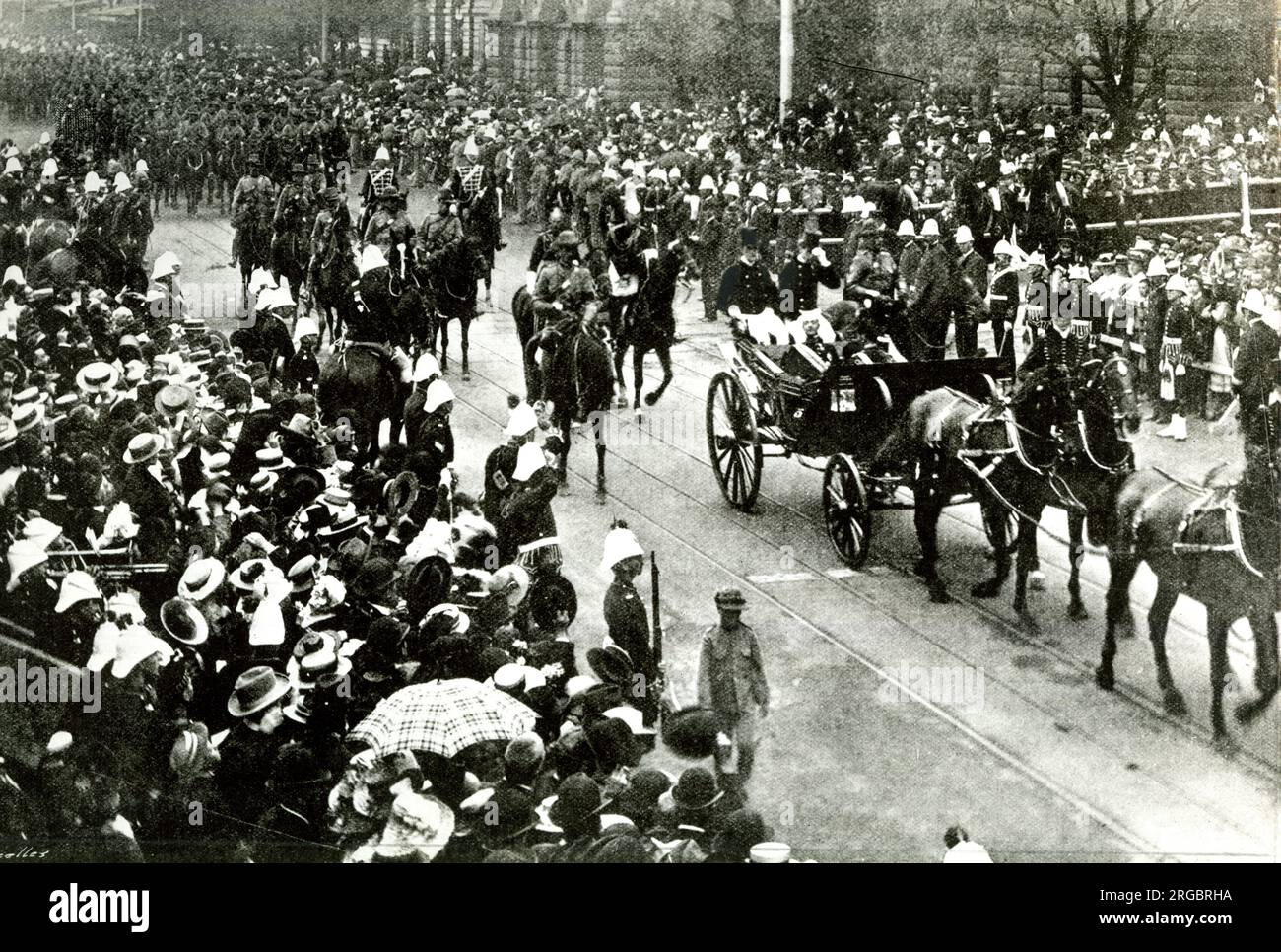 The First Federal Parliament of the Australian Parliament, 9 May 1901 ...