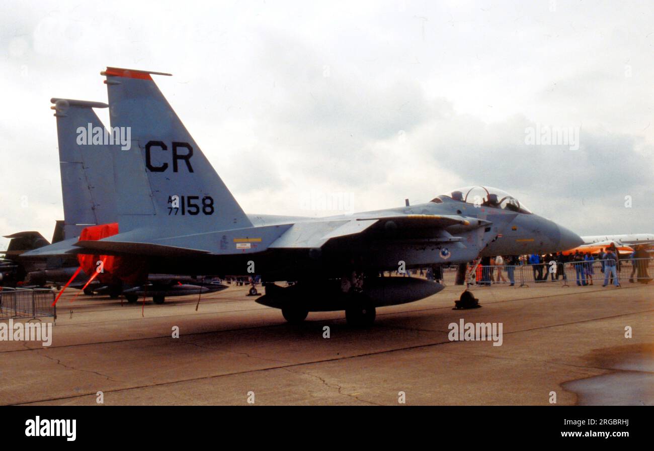 United States Air Force - McDonnell Douglas F-15B-19-MC Eagle 77-0158 ...