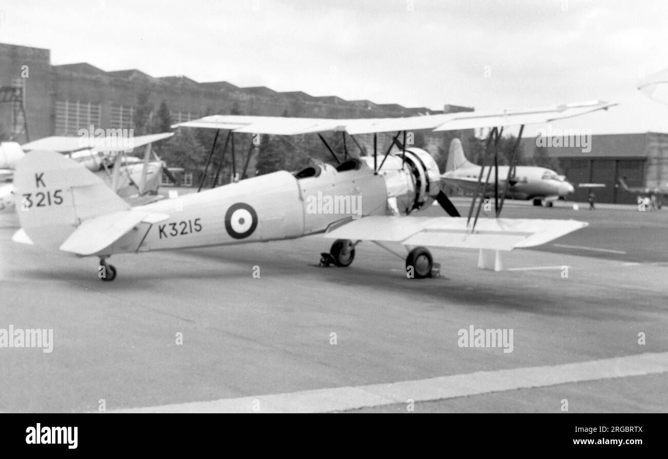 Avro Tutor K3215 / G-AHSA, of the Shuttleworth Trust, at the 50th ...
