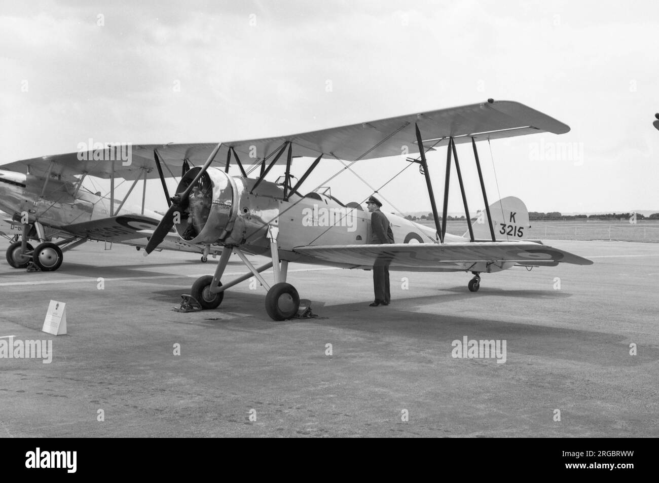 Avro Tutor K3125 / G-AHSA, of the Shuttleworth Trust, at the 50th ...