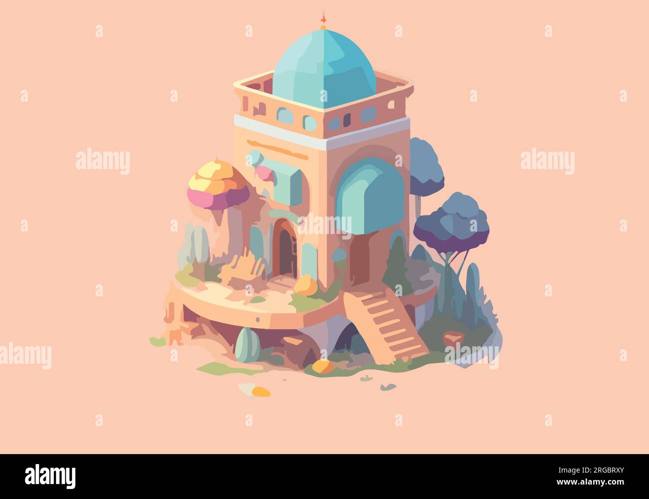 Famous landscapes of the world Stock Vector Images - Alamy