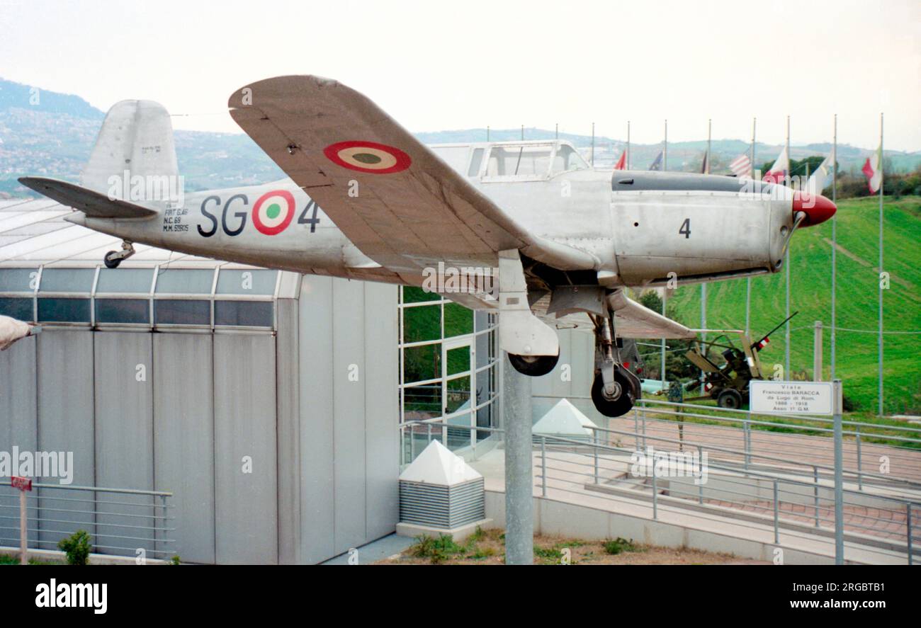 Fiat G.46-3A I-AEKE / SG-4 (msn 69), on display at the Museo dell ...