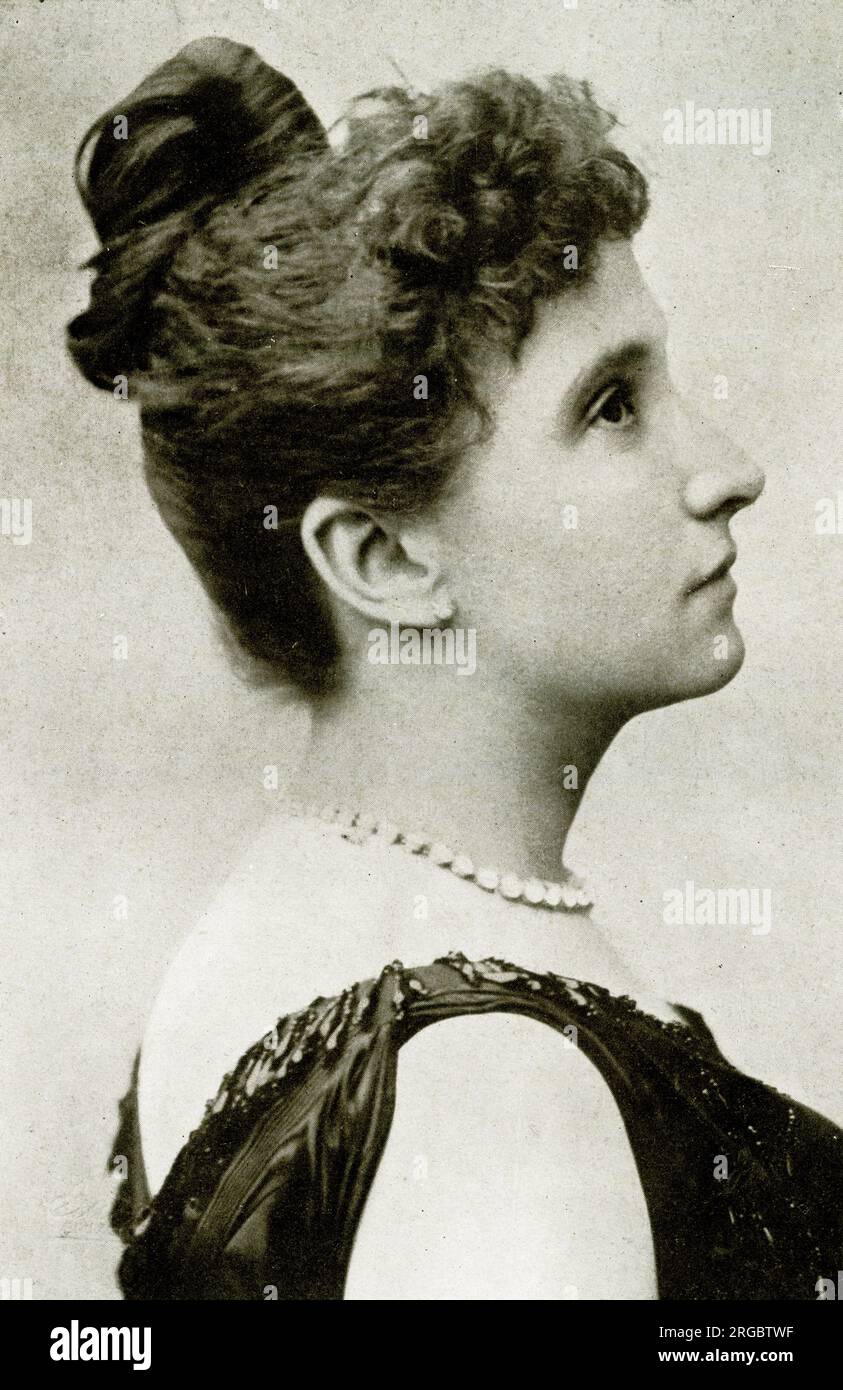 Madame Nellie Melba, Australian opera singer, soprano Stock Photo - Alamy