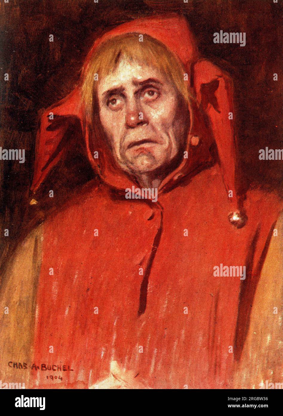 Lionel Brough as Trinculo in The Tempest by William Shakespeare Stock ...