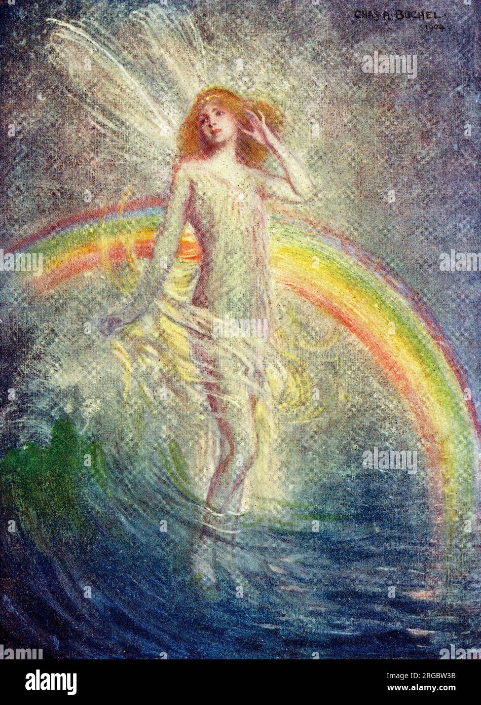 Viola Tree as Ariel in The Tempest by William Shakespeare Stock Photo ...