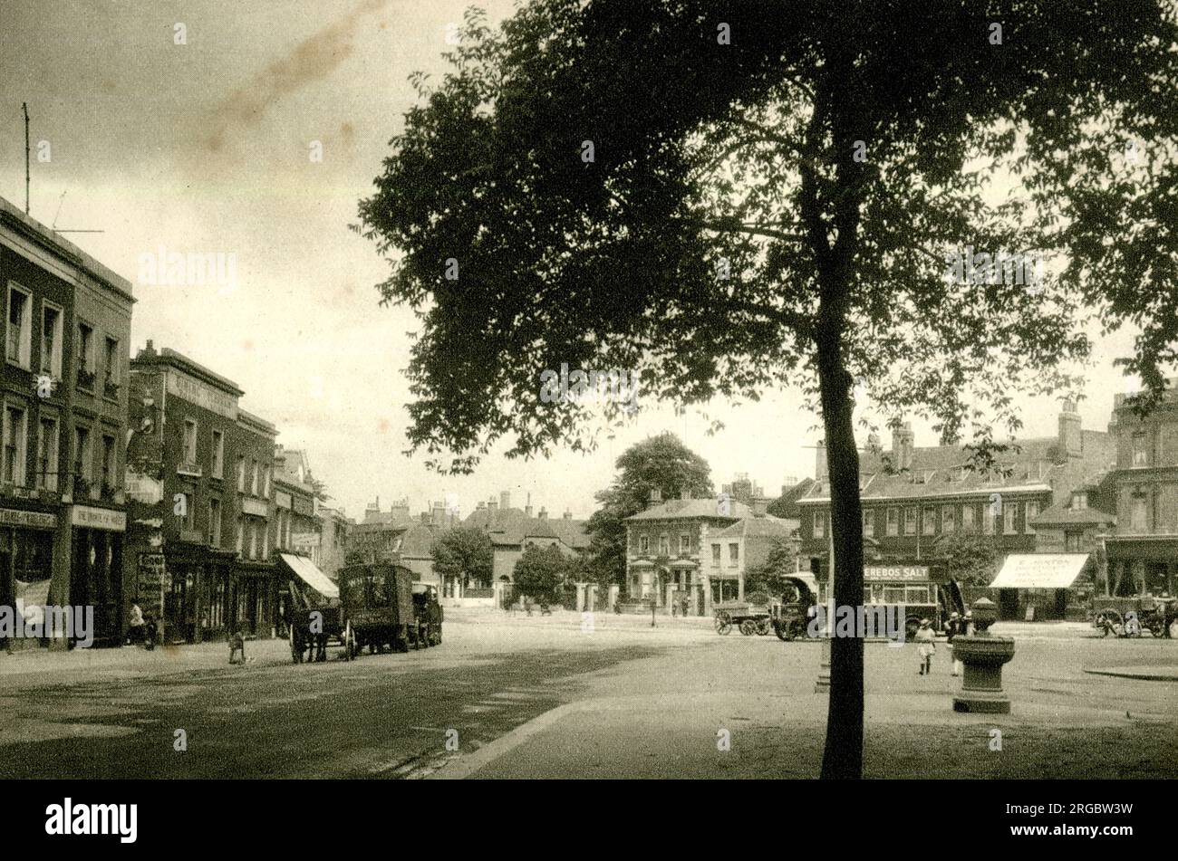 Old Town of Clapham, Surrey Stock Photo - Alamy