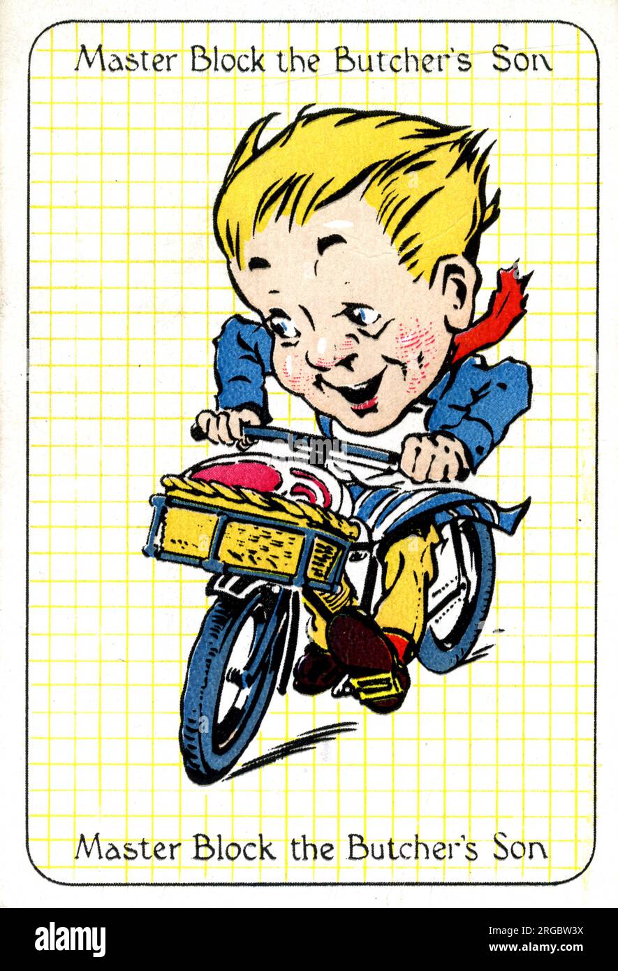 Master Block the Butcher's Son Stock Photo - Alamy