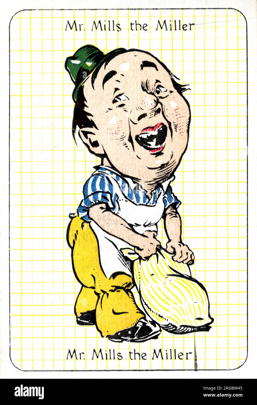 Mr Mills the Miller Stock Photo - Alamy