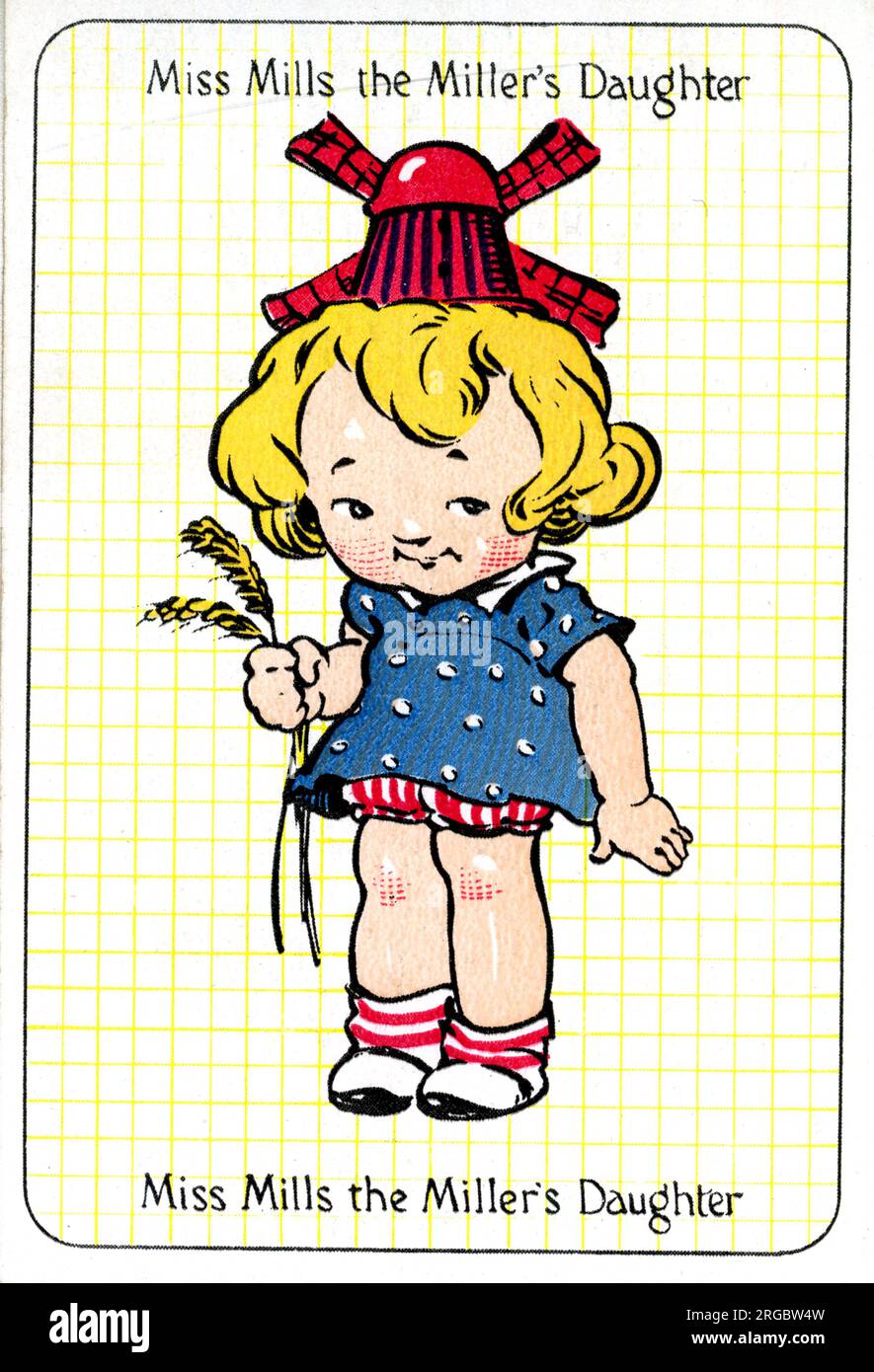 Miss Mills the Miller's Daughter Stock Photo - Alamy