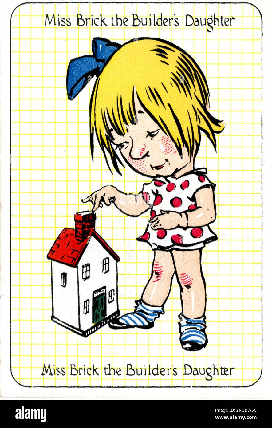 Miss Brick the Builder's Daughter Stock Photo - Alamy