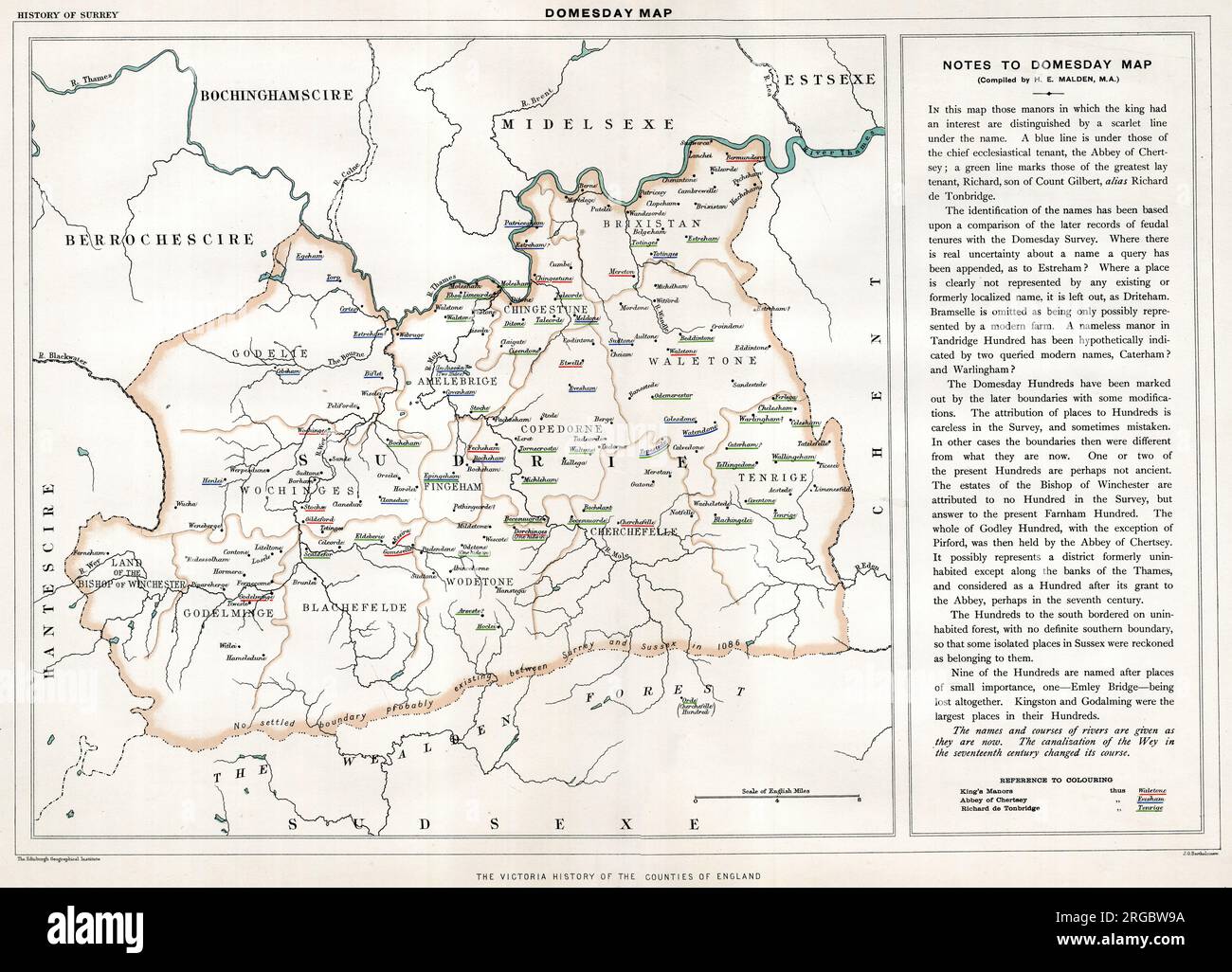 English counties map hi-res stock photography and images - Alamy