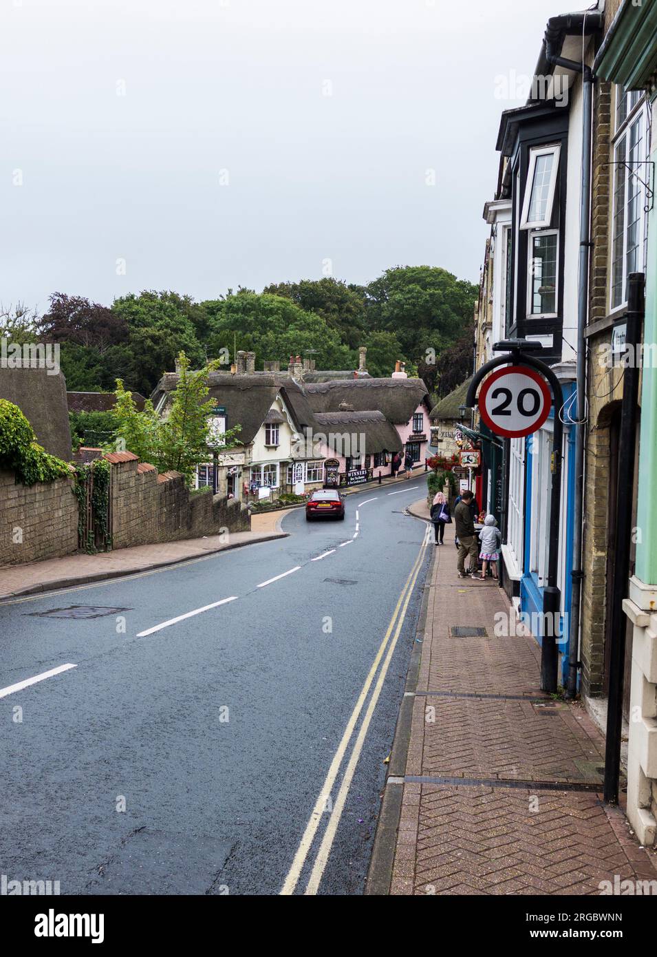 Shanklin Old Village in the Isle of Wight, England,UK Stock Photo - Alamy
