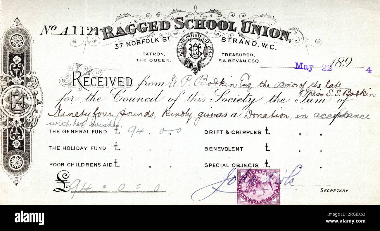London ragged school union hi-res stock photography and images - Alamy