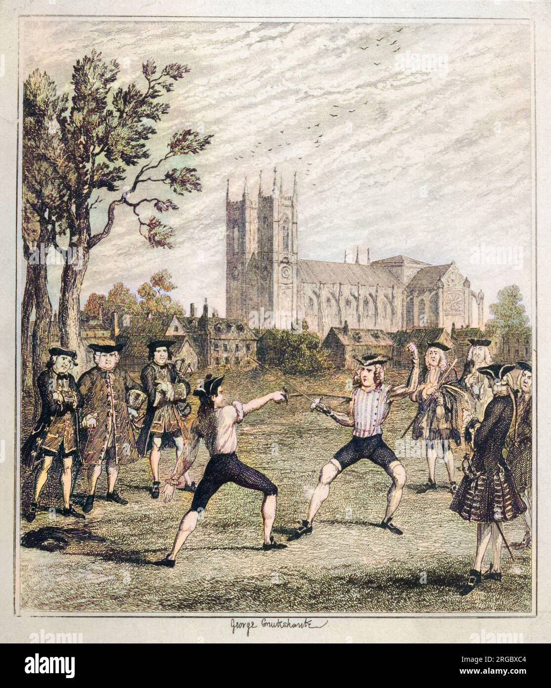 Men fighting swords hi-res stock photography and images - Alamy