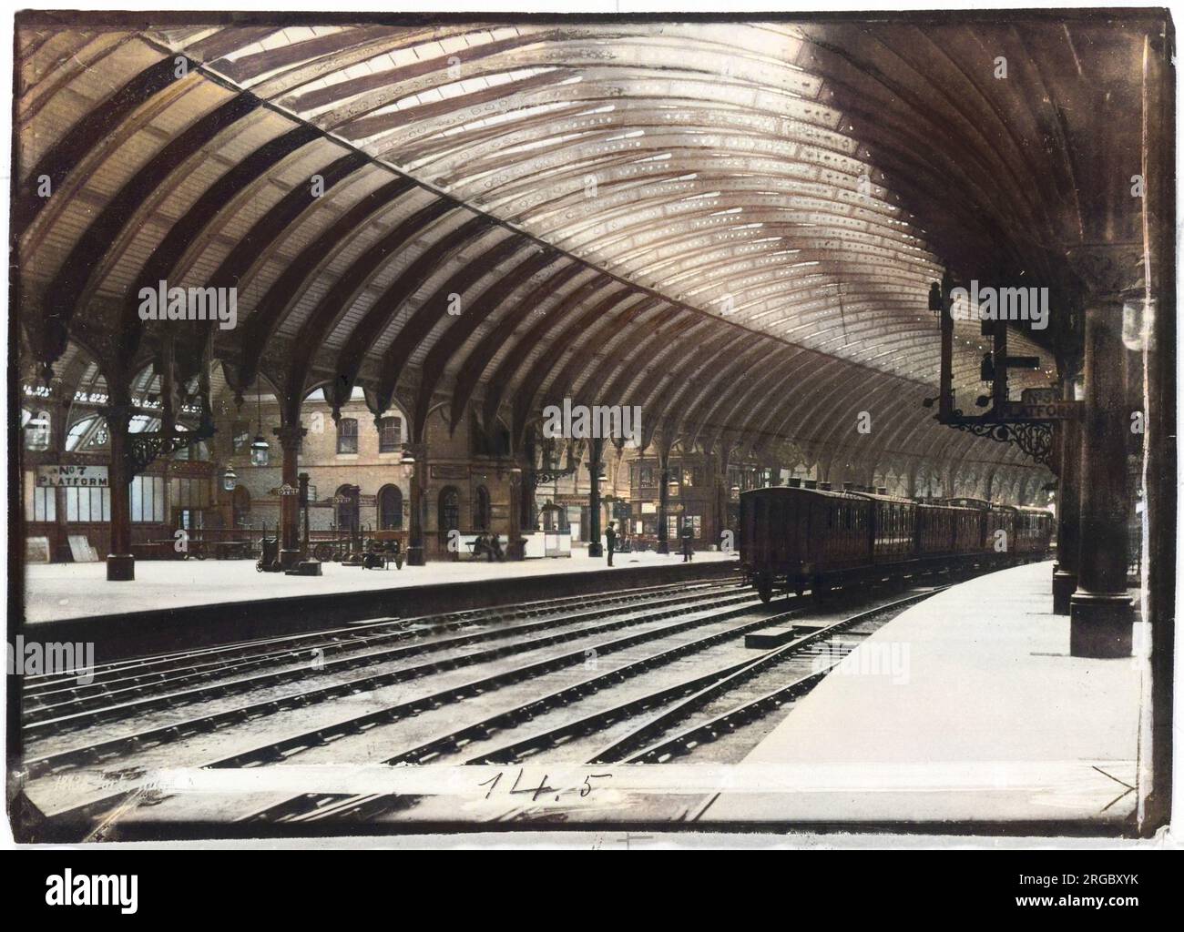York Railway Station Stock Photo - Alamy