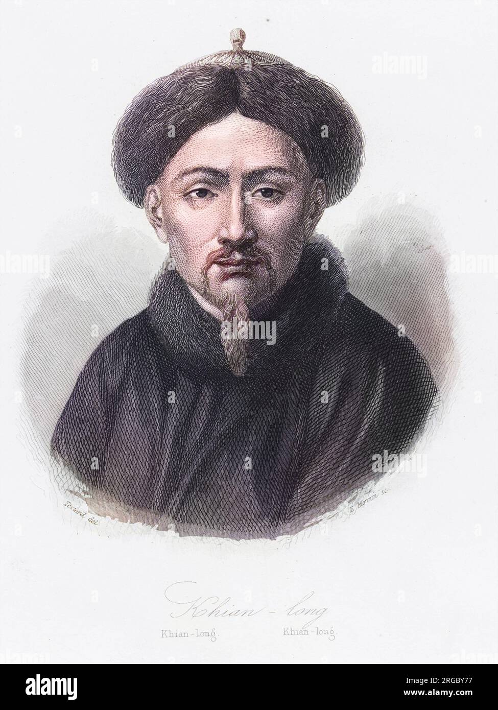 Ch'ien Lung (1711-1799), also known as Khian-Long or Qianlong, Emperor ...