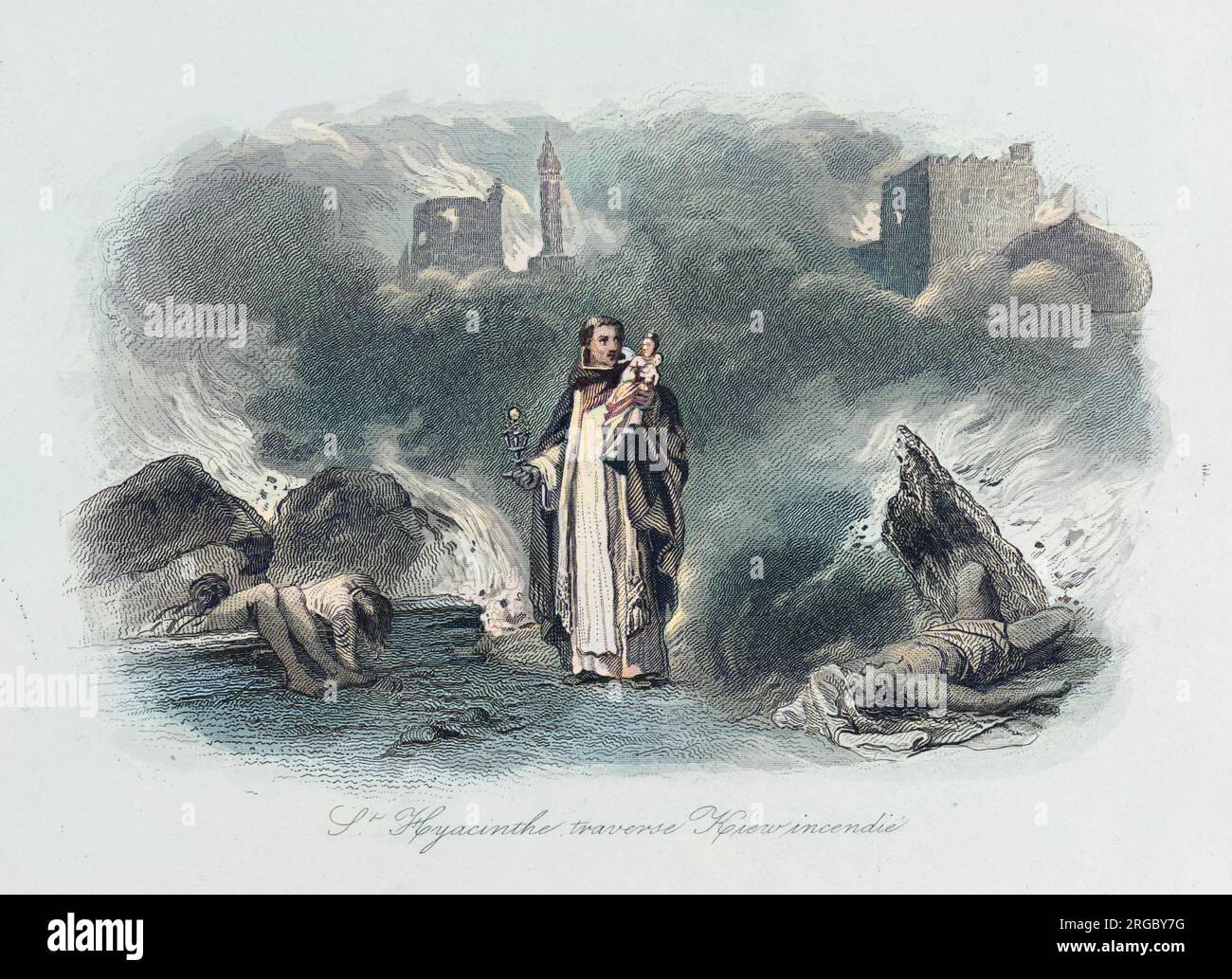 Hyacinth (1185-1257), Silesian saint who escaped from the flames of ...