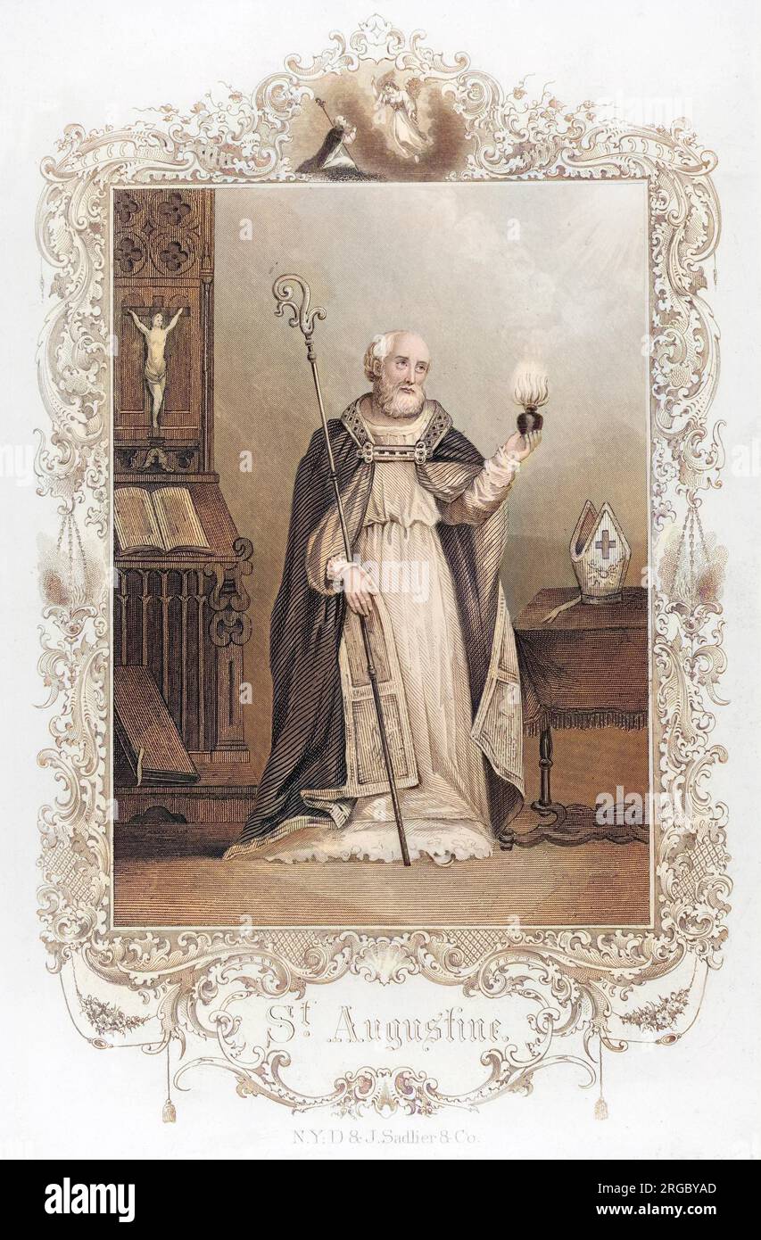 Augustine, first Archbishop of Canterbury (from 598). He was a ...