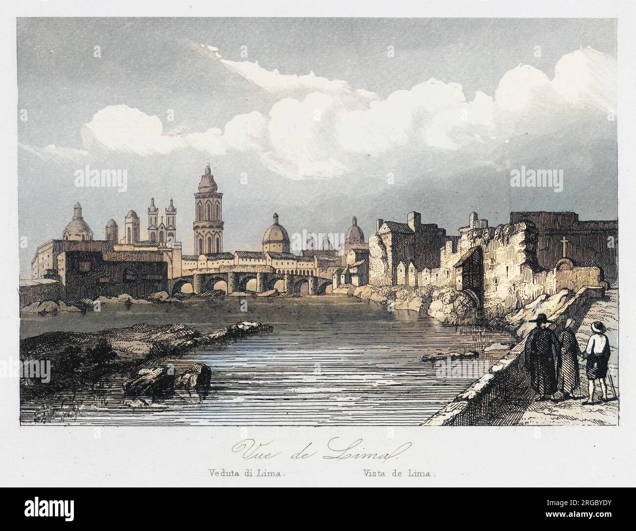 1840's america city hi-res stock photography and images - Alamy