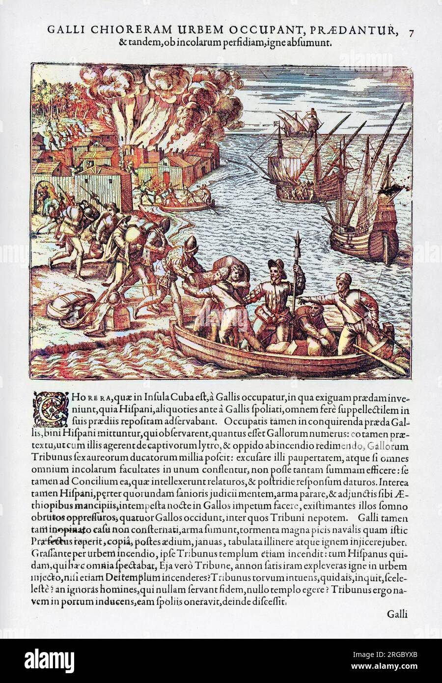 The French occupy the Spanish-held town of Chiorera (Chorrera) in Cuba ...