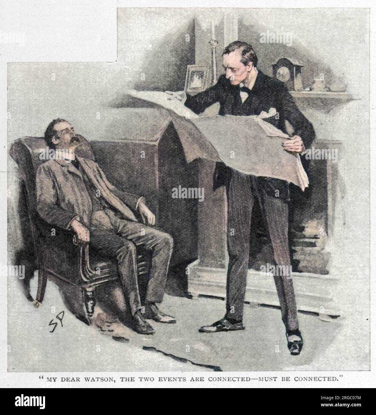 THE ADVENTURE OF THE SECOND STAIN Holmes & his dear Watson at Baker ...