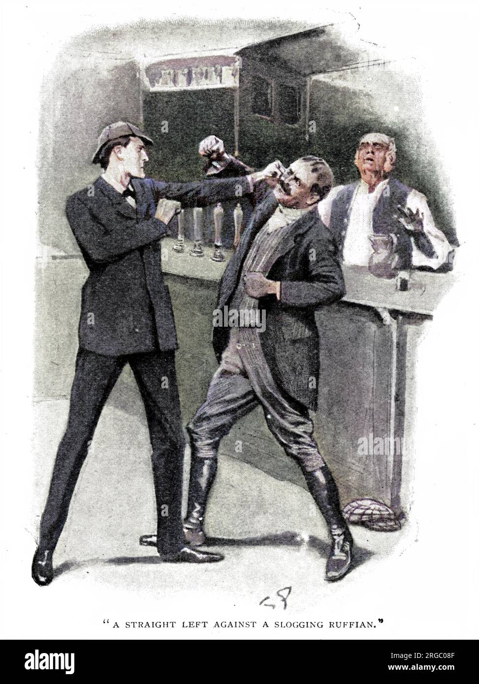 THE ADVENTURE OF THE SOLITARY CYCLIST Holmes engages in fisticuffs ...