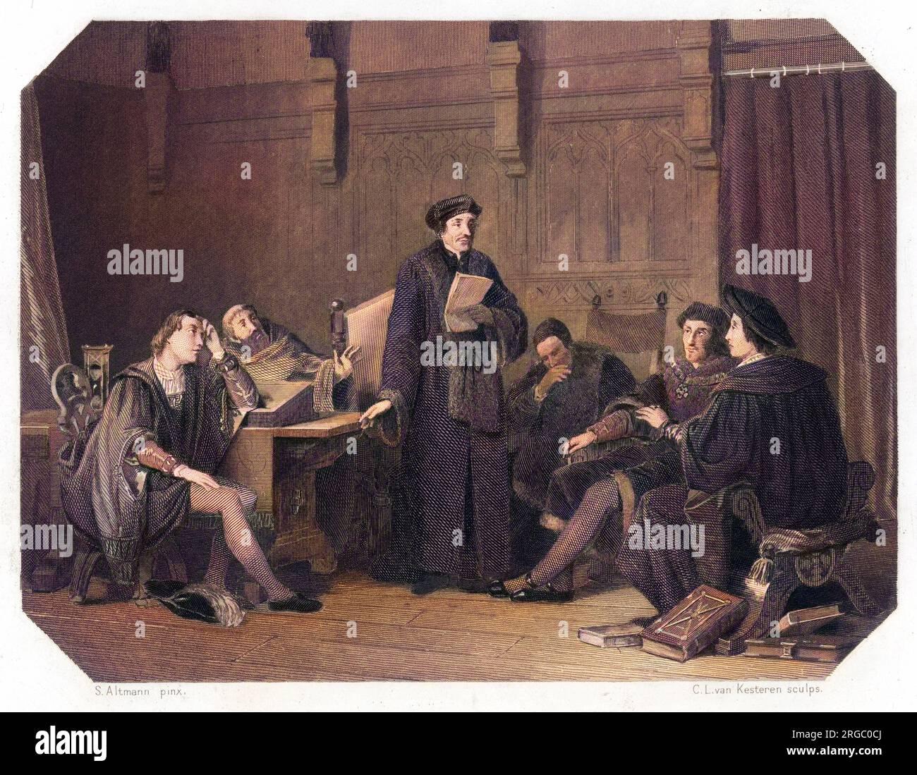 DESIDERIUS ERASMUS (1466 - 1536), Dutch Humanist Stock Photo - Alamy