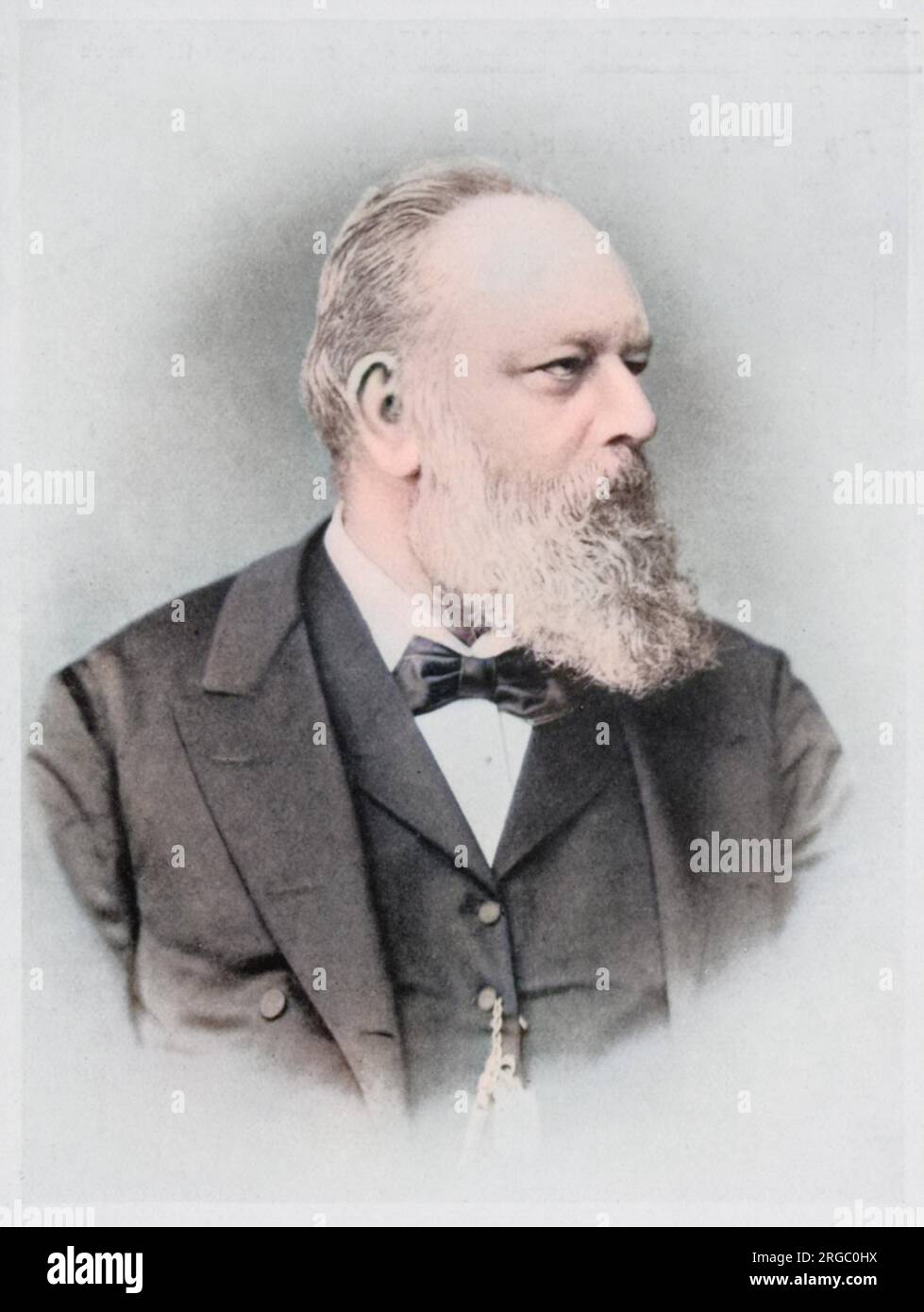 Theodor Billroth (1829 - 1894), German surgeon and Professor at Zurich ...