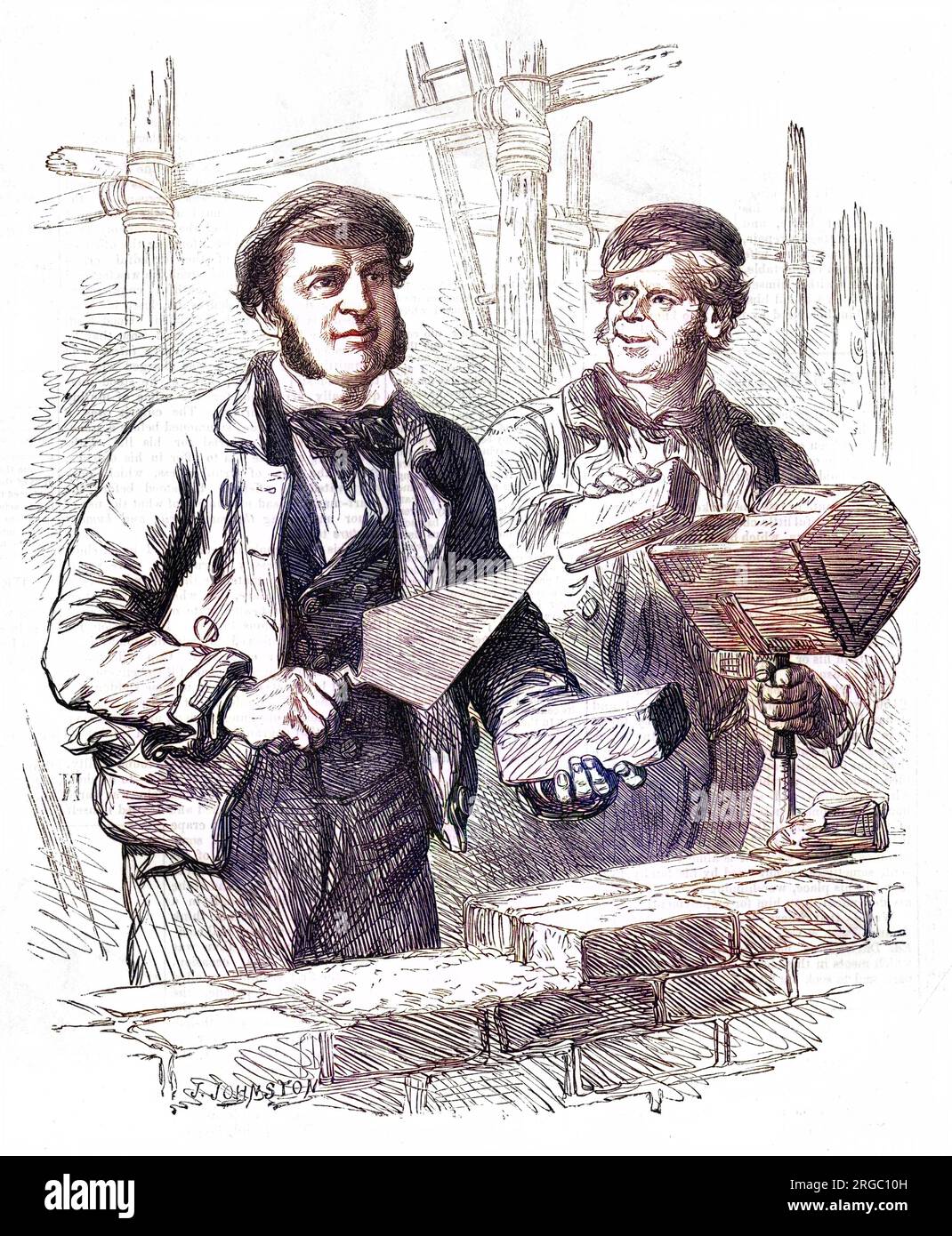 Bricklayer's 1856 hi-res stock photography and images - Alamy