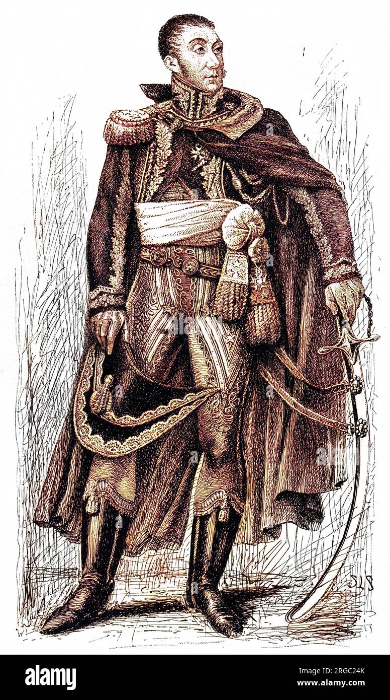 EMMANUEL DE GROUCHY French military commander during the Napoleonic ...