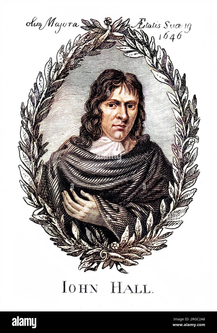 JOHN HALL Poet, from Durham Stock Photo - Alamy