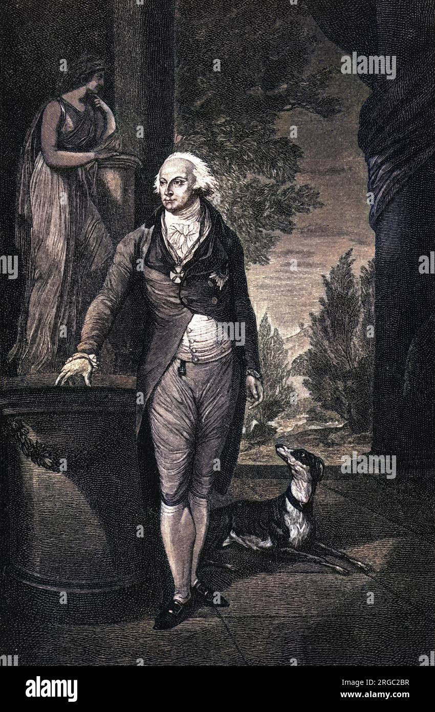 KARL AUGUST, prinz von HARDENBERG Prussian statesman Stock Photo - Alamy