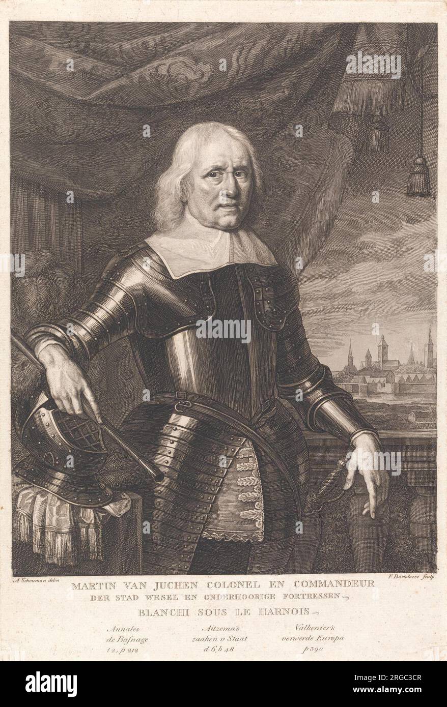 Martin Van Juchen, Colonel en Commandeur der Stud Wesel en Onderhoorige ...