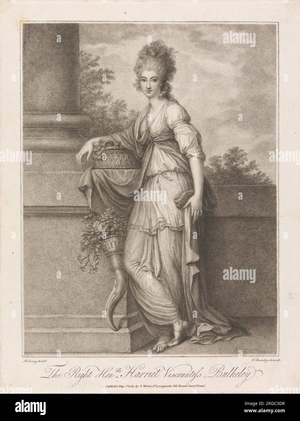 The right honorable harriet viscountess bulkeley hi-res stock ...