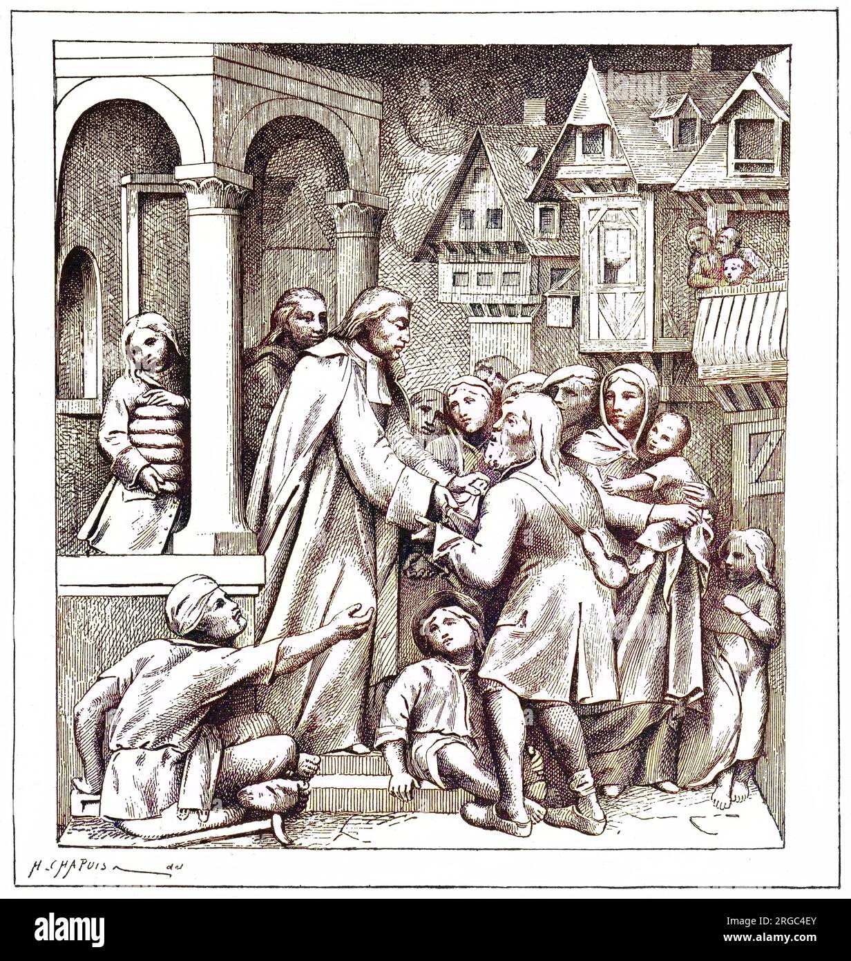 JEAN-BAPTISTE DE LA SALLE French churchman, educator and benefactor ...