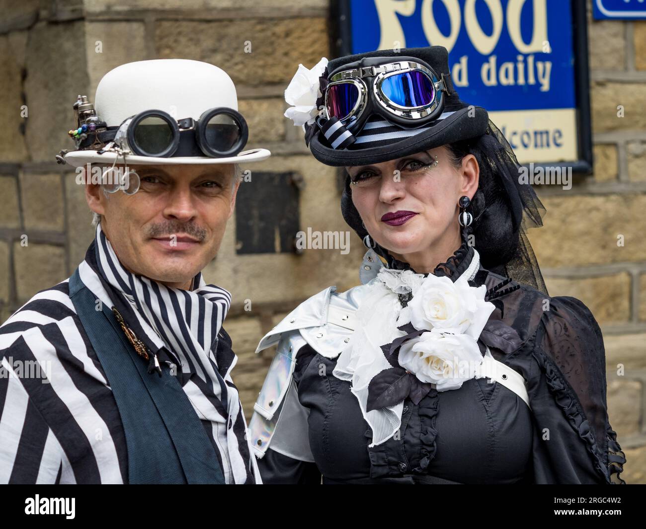 Hebden Bridge Steampunk Festival Stock Photo - Alamy