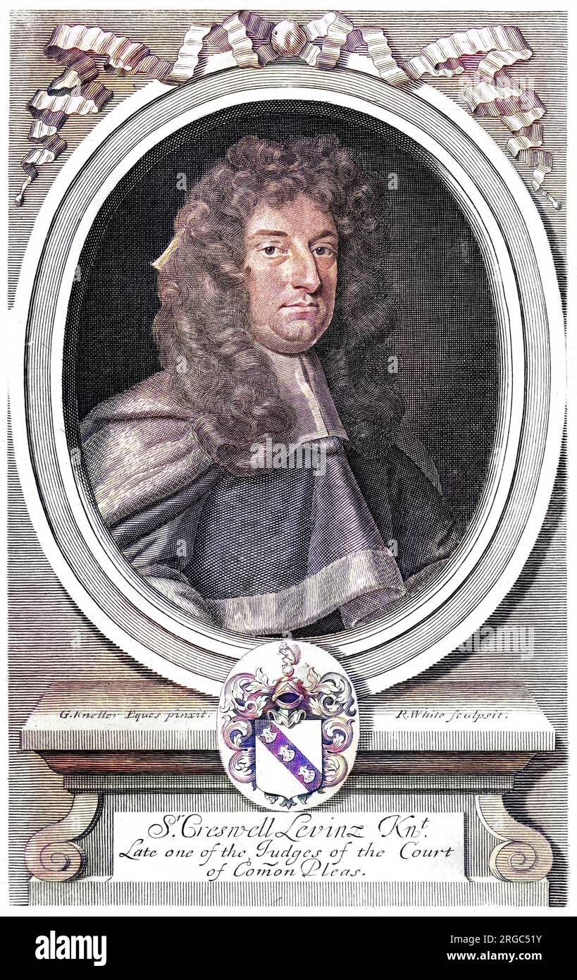 SIR CRESWELL LEVINZ Judge Stock Photo - Alamy