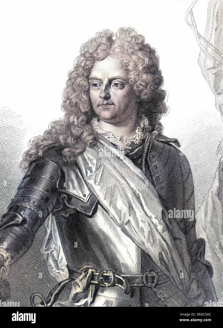 CHARLES AUGUSTE d'ALLONVILLE, marquis de LOUVILLE French military ...