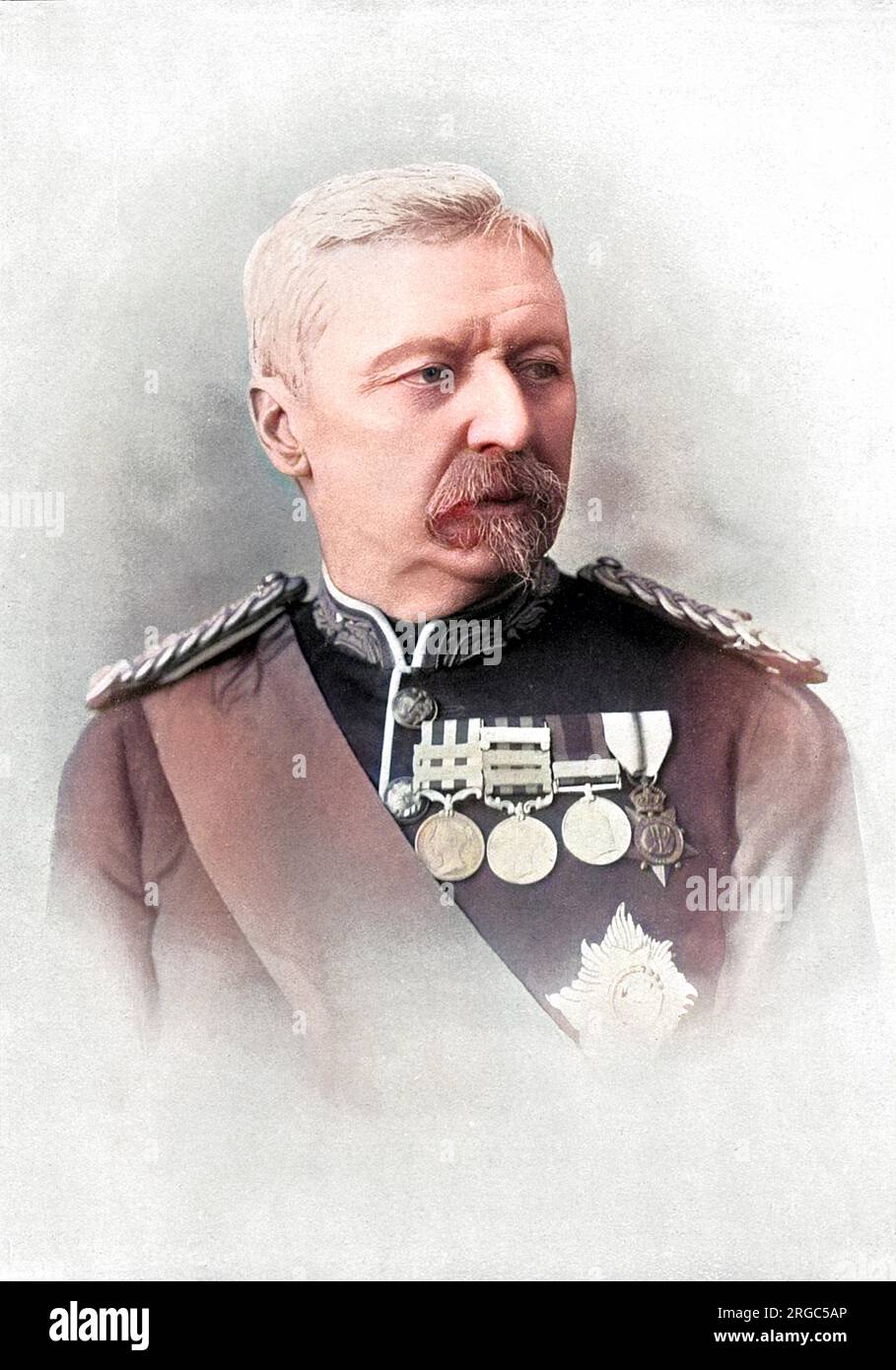 Sir ROBERT CUNLIFFE LOW British military commander Stock Photo - Alamy