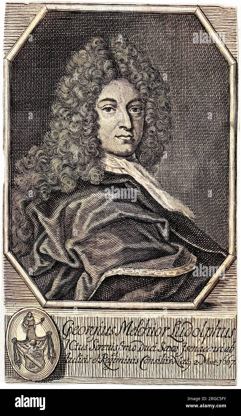 GEORG MELCHIOR von LUDOLF German judge and statesman Stock Photo - Alamy