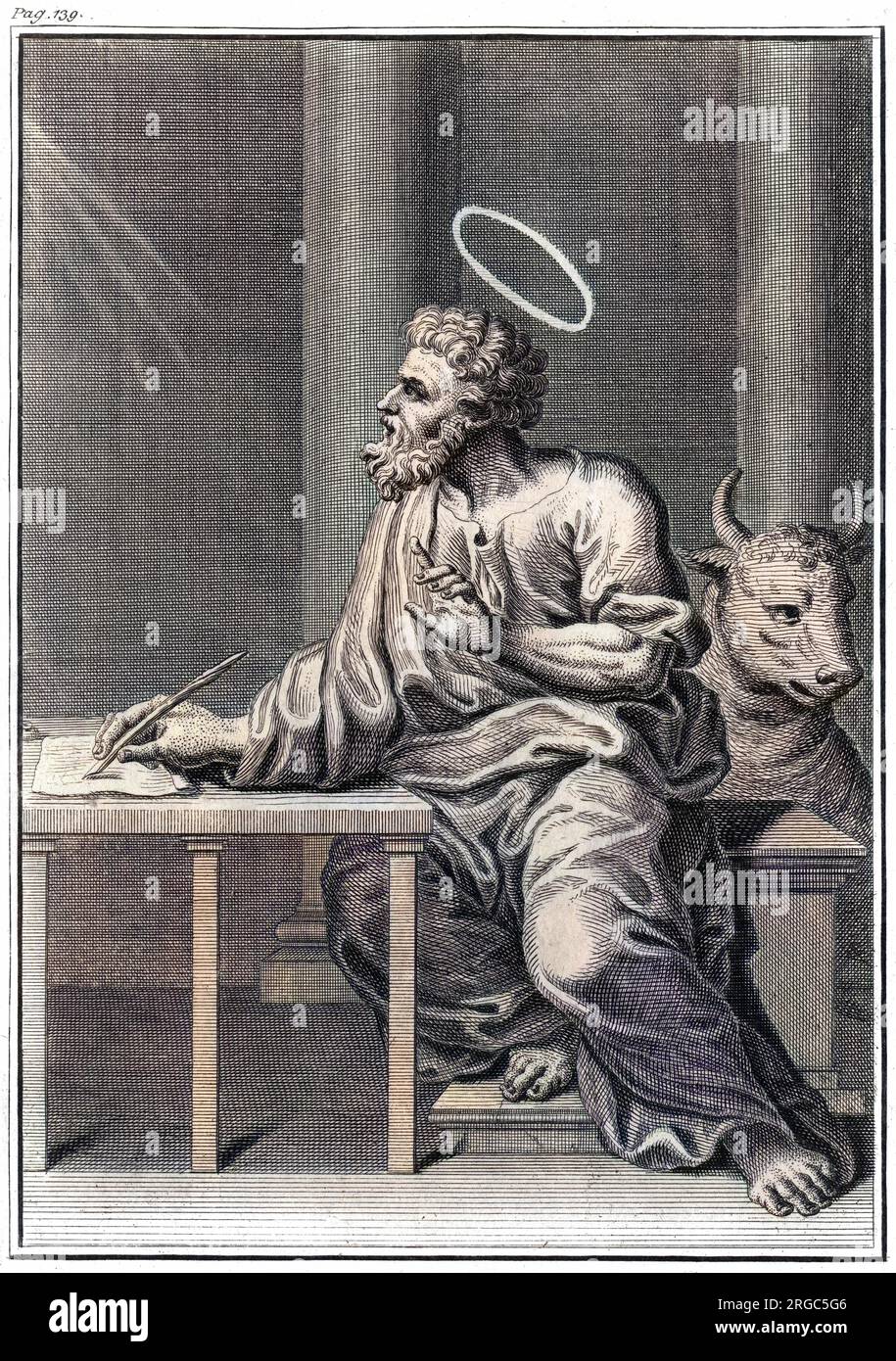 Saint luke bull hi-res stock photography and images - Alamy