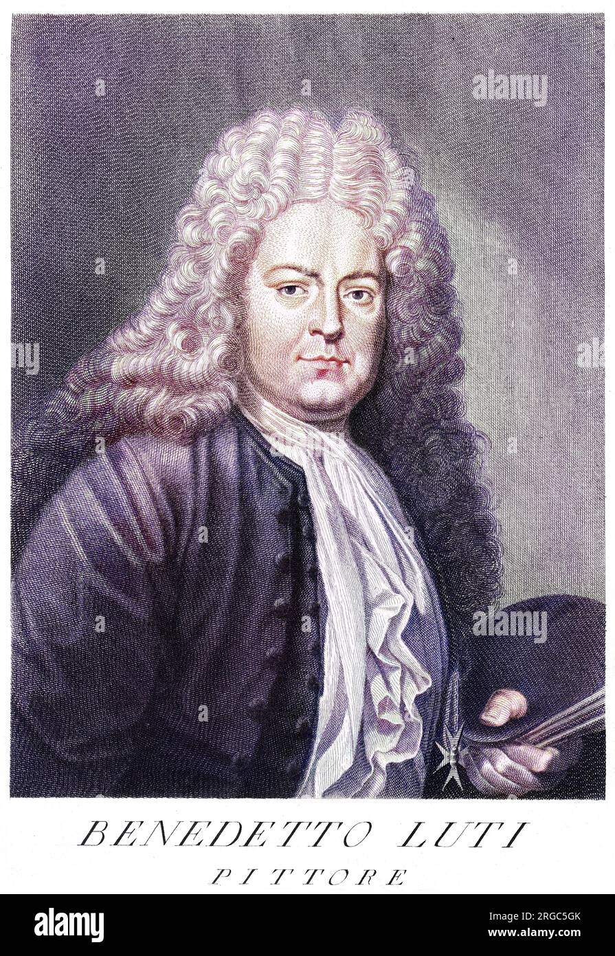 BENEDETTO LUTI Italian artist Stock Photo - Alamy