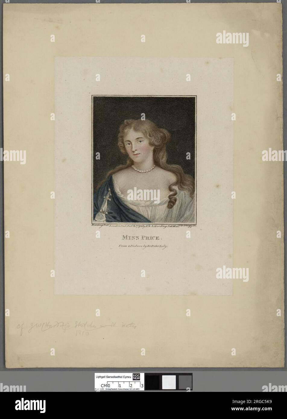 Miss Price 1792 by Francesco Bartolozzi Stock Photo - Alamy