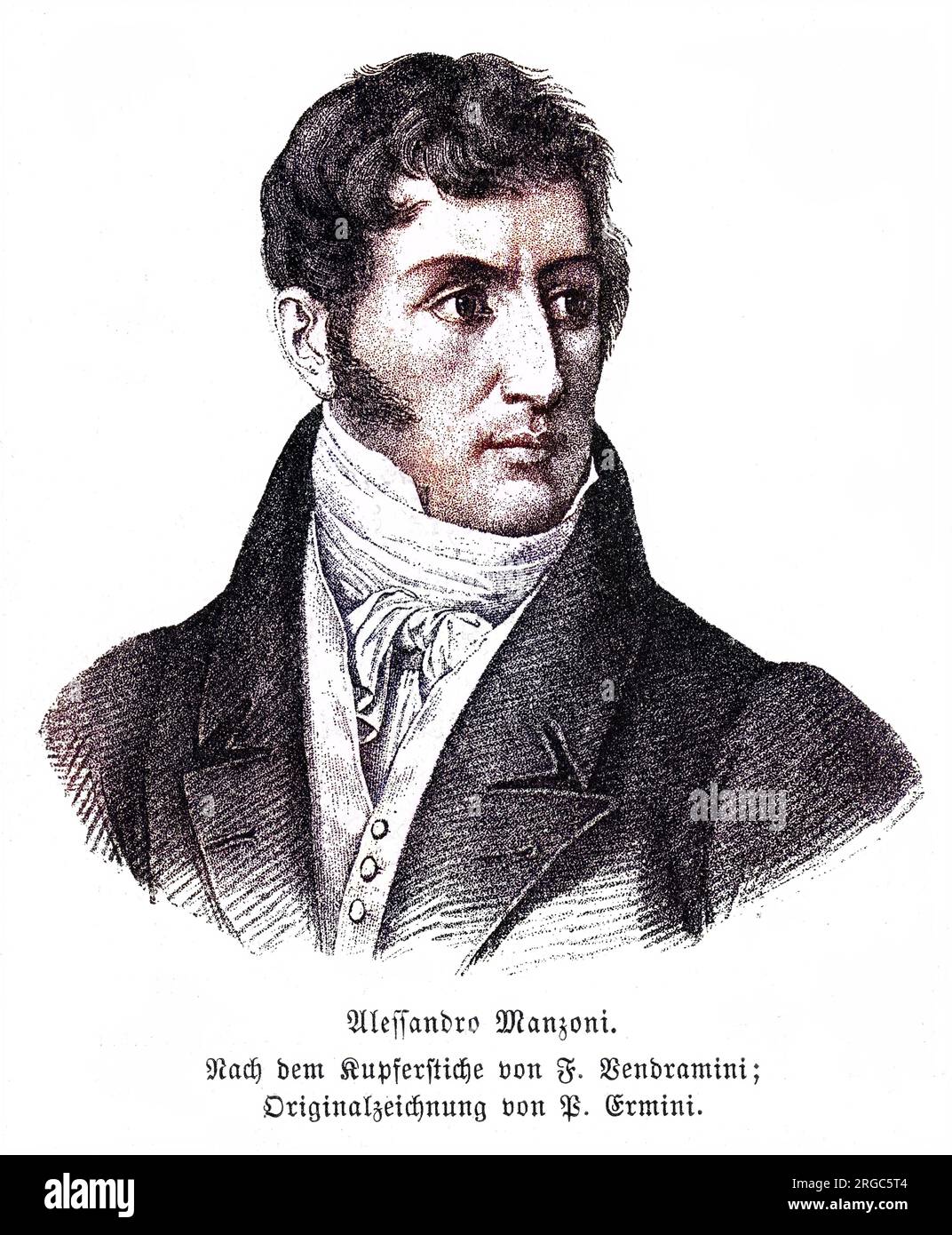 ALESSANDRO MANZONI Italian writer, author of 'I promessi sposi ...