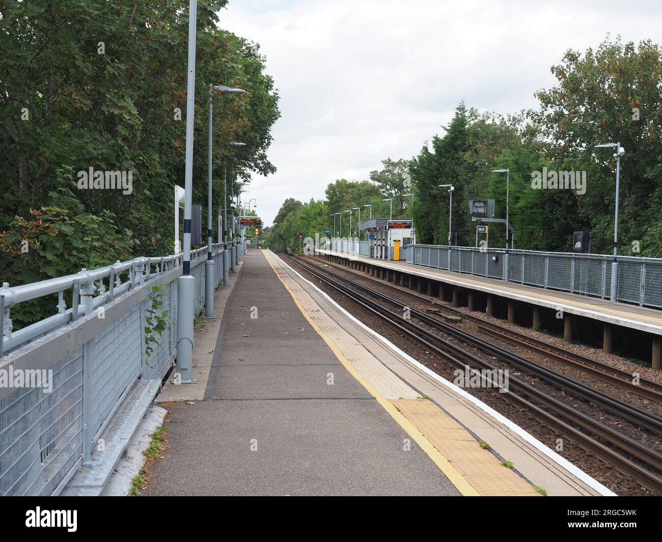 Hampton Wick station in London in the UK Stock Photo - Alamy